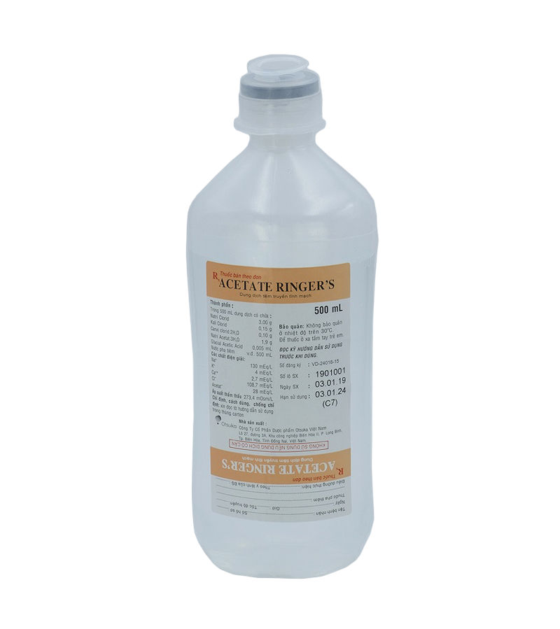 Acetat Ringer 500ml Otsuka (c/500ml)
