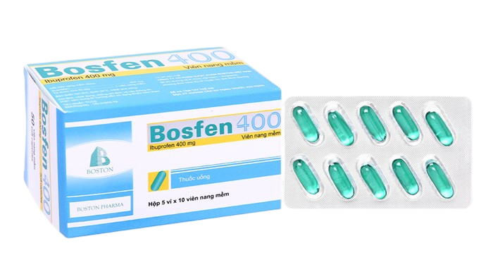 Bosfen Ibuprofen 400mg Boston (h/50v Nang)