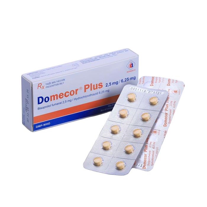 Domecor Plus 2.5 Mg/6.25mg Domesco (h/30v)