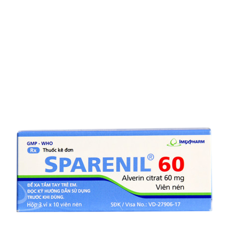 Sparenil Alverin 60mg Imexpharm (h/30v)