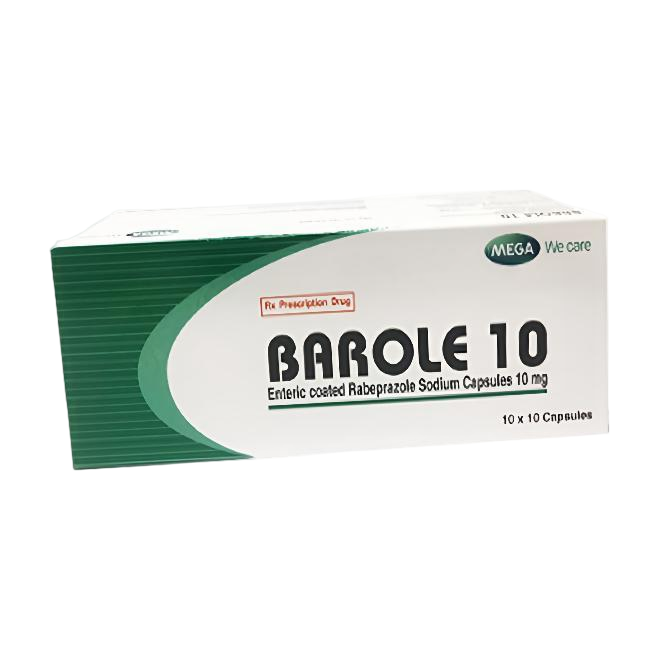 Barole Rabeprazol 10mg Mega (h/100v)