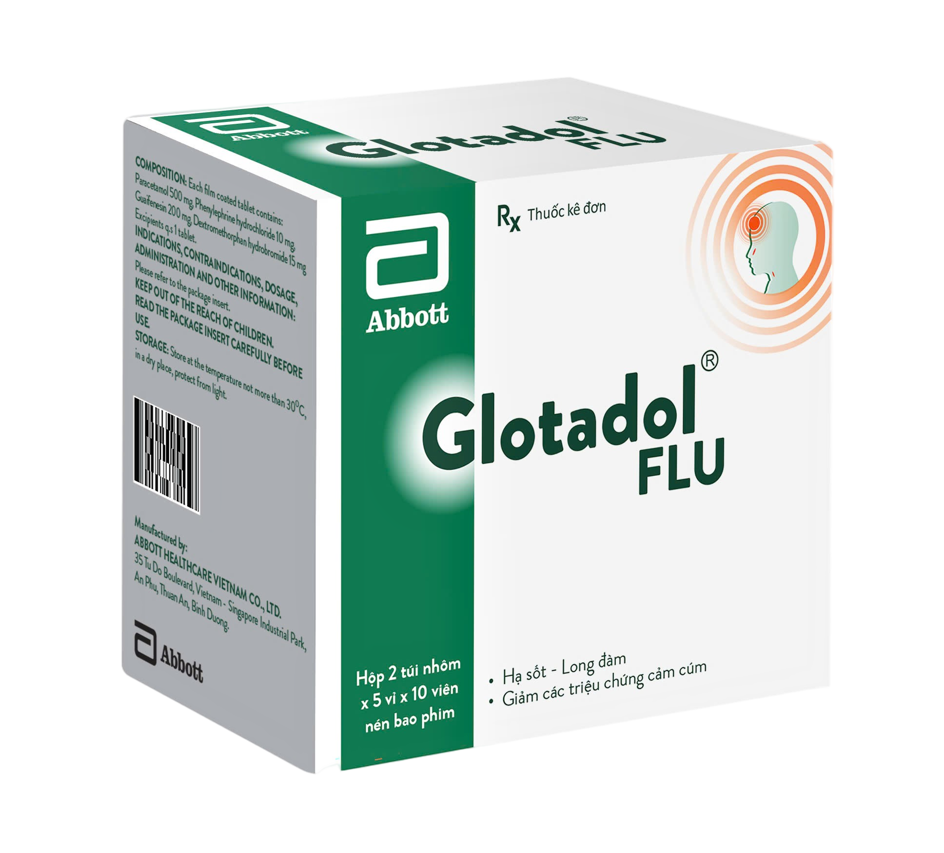 Glotadol Flu Abbott (h/100v)