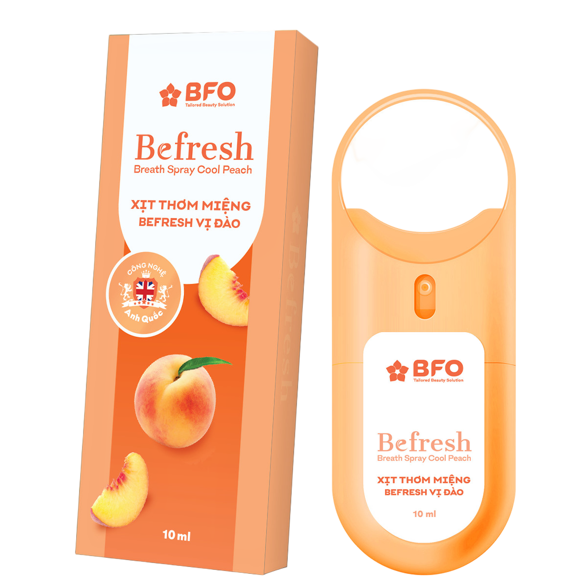 Xịt Thơm Miệng Đào Befresh Tami (c/10ml)