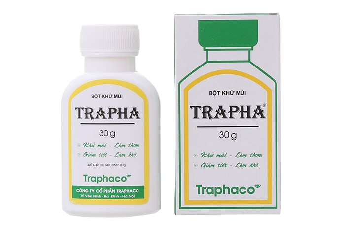 Bột Khử Mùi Trapha Traphaco (c/30gr)