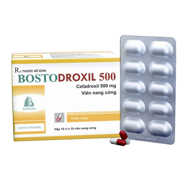 Bostodroxil Cefadroxil 500mg Boston (h/100v)