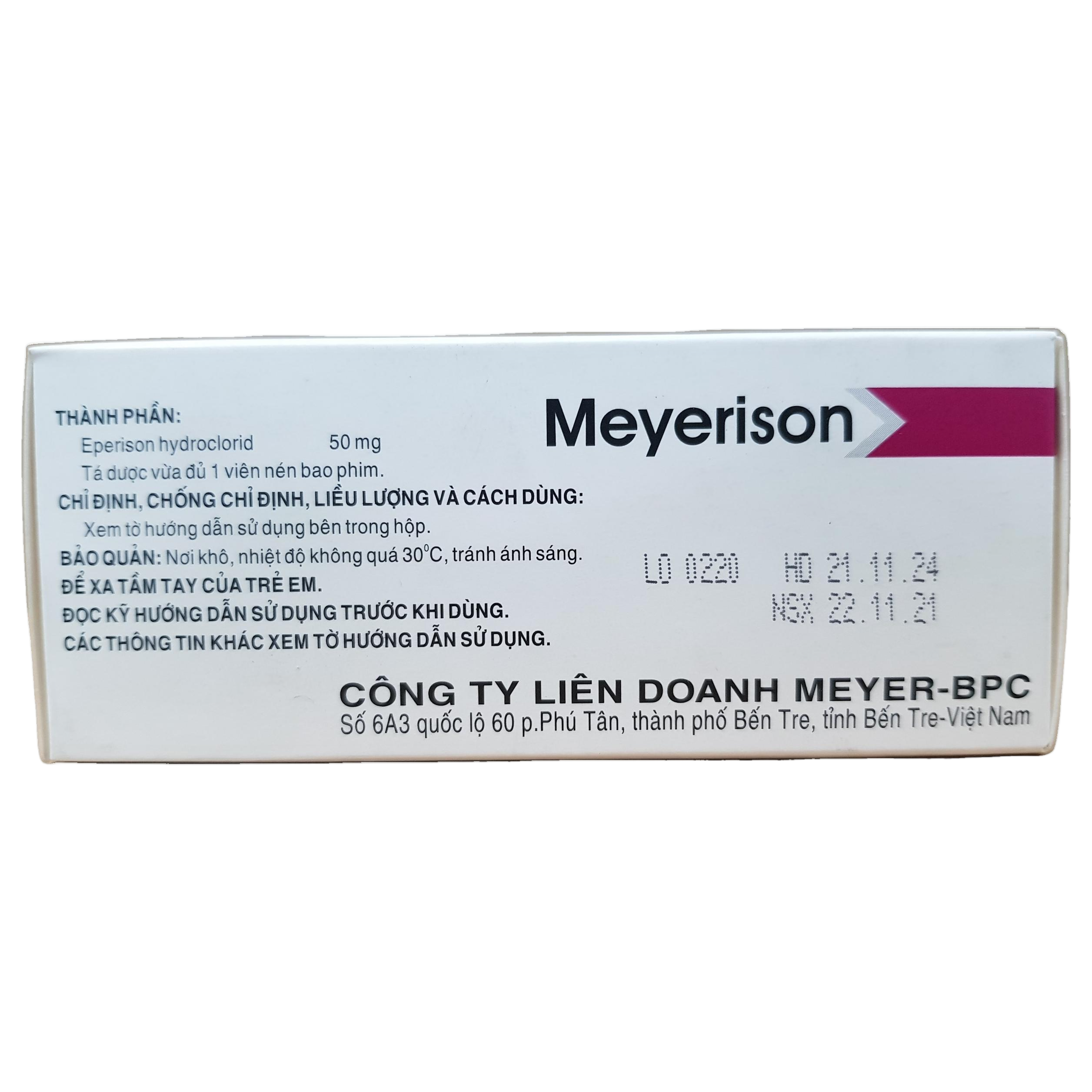 Meyerison 50mg Meyer (h/100v)