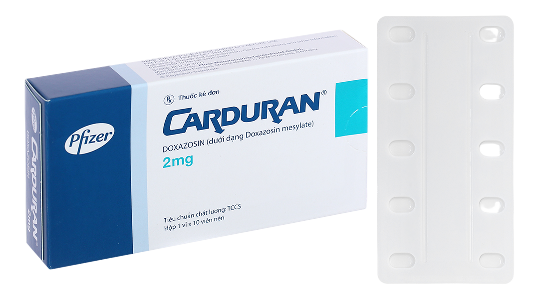 Carduran 2mg Pfizer (h/10v)