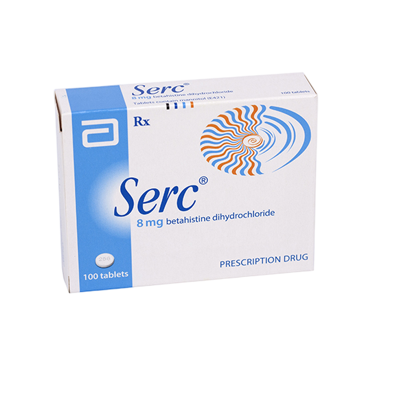 Serc 8mg Abbott (h/100v)