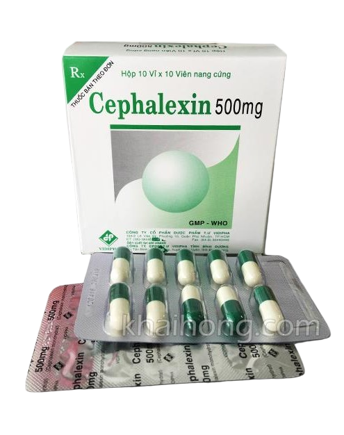 Cephalexin 500mg Vidipha (h/100v)