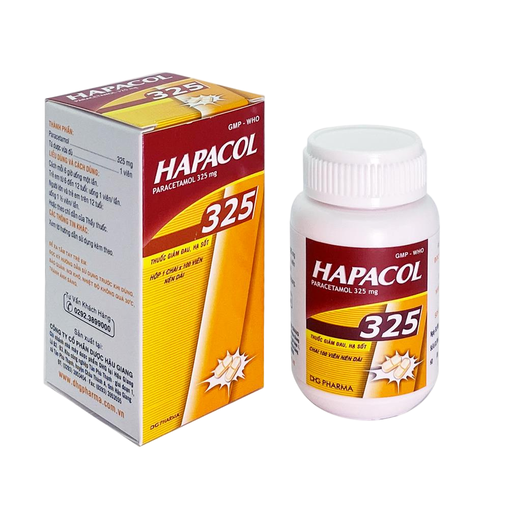 Hapacol 325mg Dhg (c/100v)