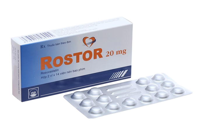 Rostor Rosuvastatin 20mg Pymepharco (h/28v)