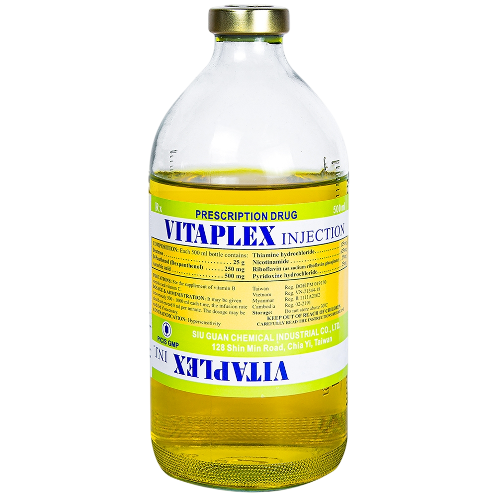 Vitaplex Siu Guan Chemical (thùng/12c/500ml)
