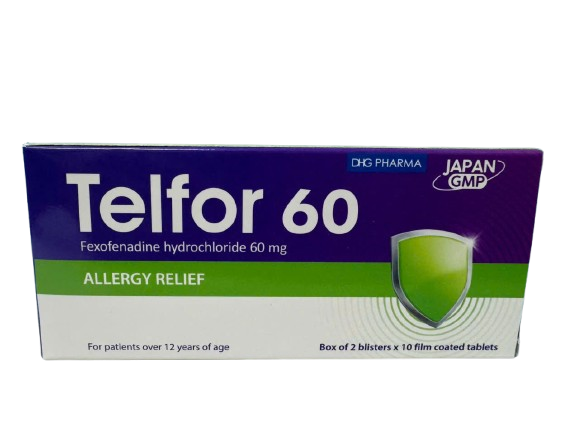 Telfor 60 Fexofenadin 60mg Dhg (h/20v)