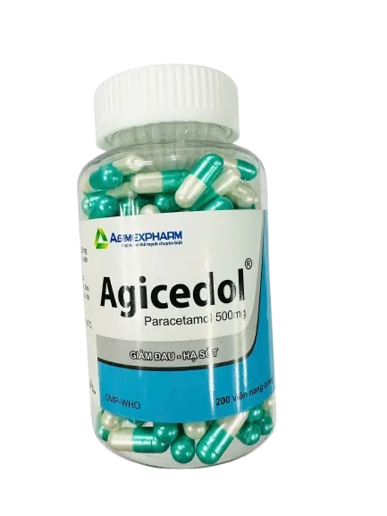 Agicedol Paracetamol 500mg Agimexpharm (c/200v)