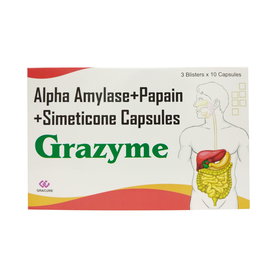 Grazyme Alpha Amylase Gracure (h/30v)