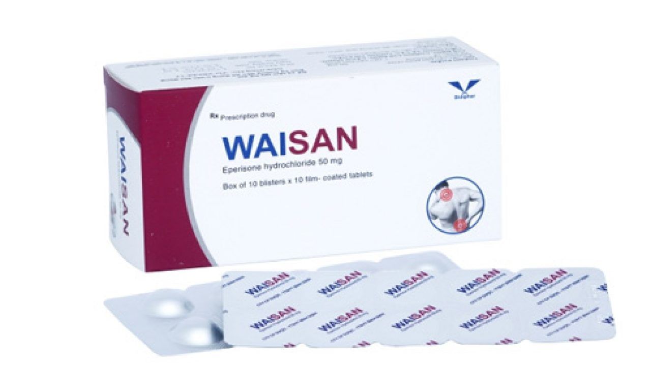Waisan Eperison 50mg Bidiphar (h/100v)