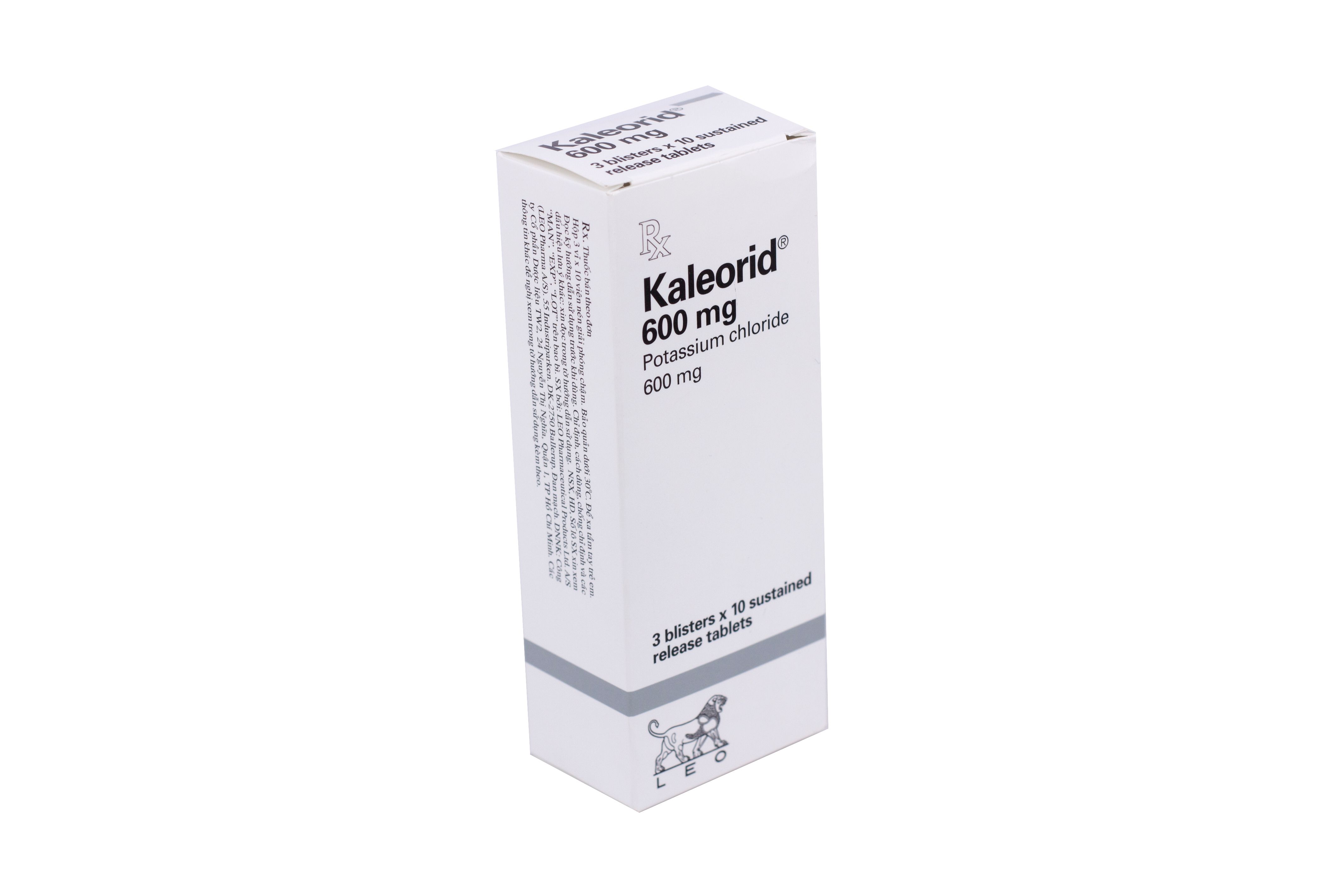 Kaleorid 600mg Leo (h/30v)
