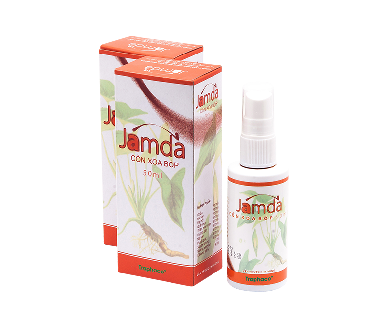 Cồn Xoa Bóp Jamda Traphaco (c/50ml)