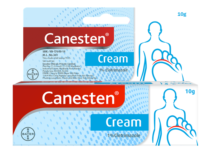 Canesten Cream 1% Bayer (tube/ 10 Gram)