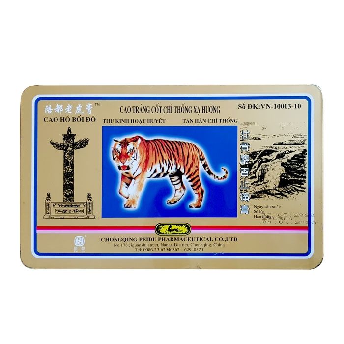 Cao Dán Con Cọp (h/100g/4m)