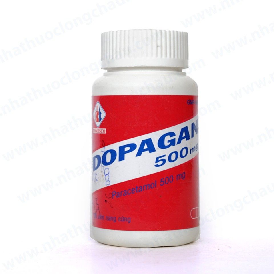 Dopagan Paracetamol 500mg Capsule Domesco (c/100v)