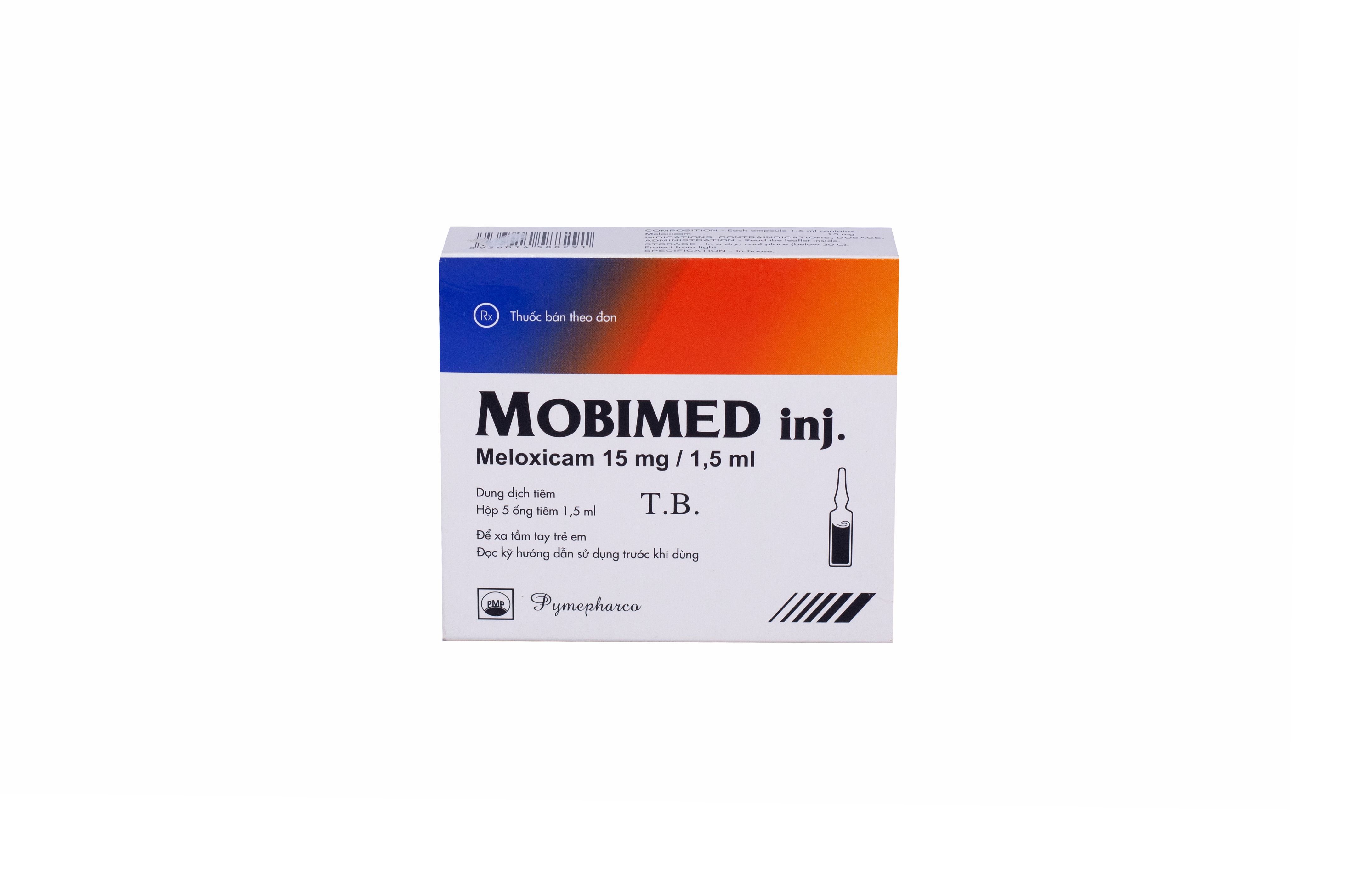 Mobimed Meloxicam 15mg/1,5ml Pymepharco (h/5o/1.5ml)