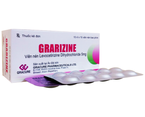 Grarizine Levocetirizine 5mg Gracure (h/100v)