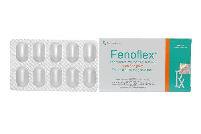 Fenoflex Fenofibrate 160mg United Pharma (h/30v)