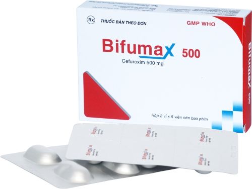 Bifumax Cefuroxime 500mg Bidiphar (h/10v)