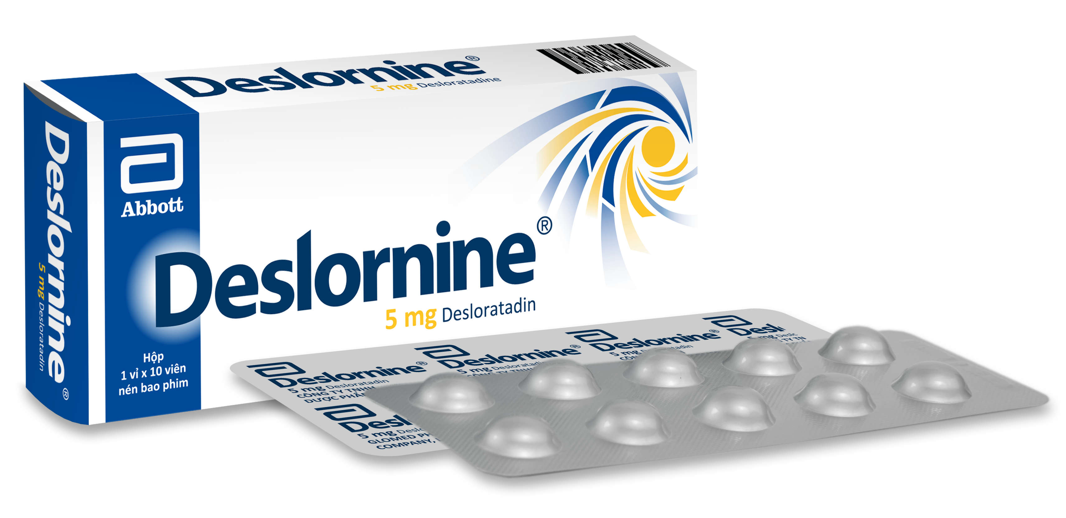 Deslornine Desloratadin 5mg Abbott (h/10v)