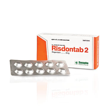 Risdontab Risperidon 2mg Danapha (h/50v)