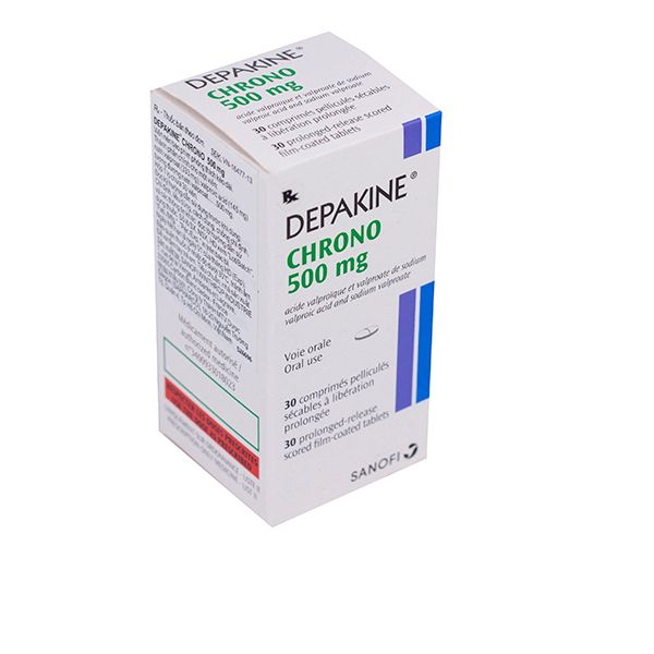 Depakine Chrono 500mg Sanofi (h/30v)