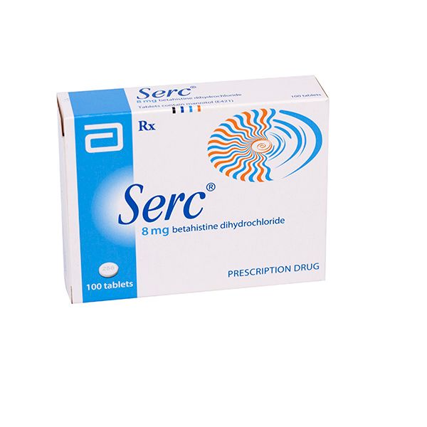 Serc 8mg Abbott (h/100v)