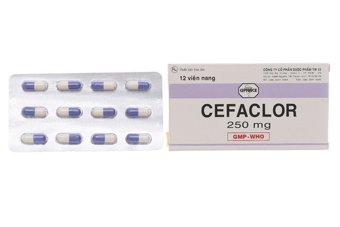Cefaclor 250mg Capsules Tw25 (h/12v)