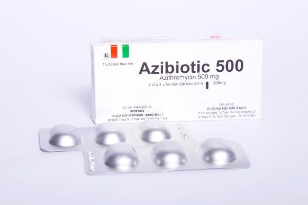 Azibiotic Azithromycin 500mg Medipharco (h/6v)