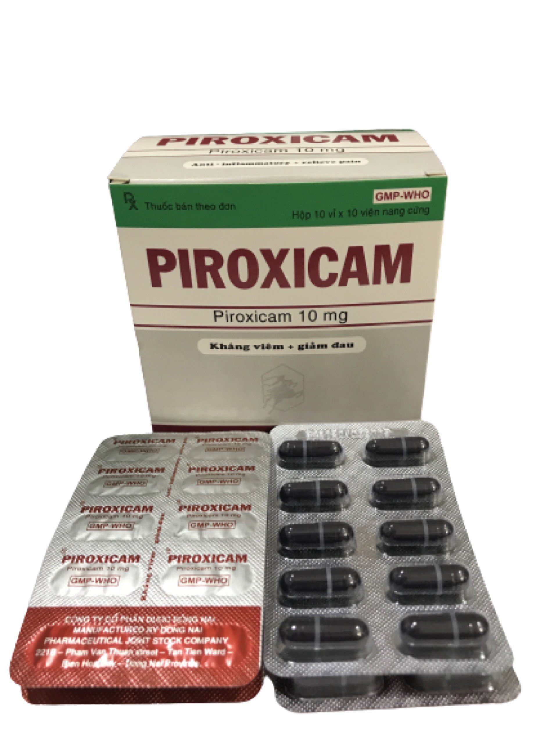 Piroxicam 10mg Donaipharm (h/100v)