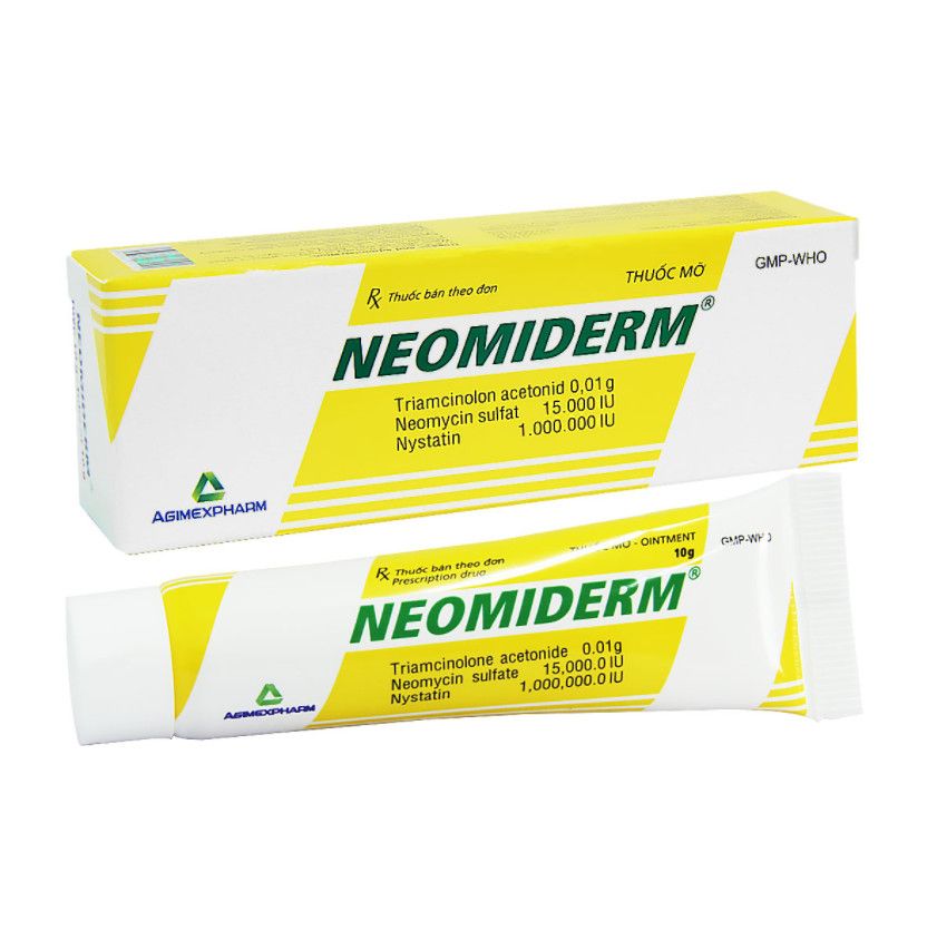 Neomiderm Gel Bôi Trị Nấm Agimexpharm (tube/10gr)