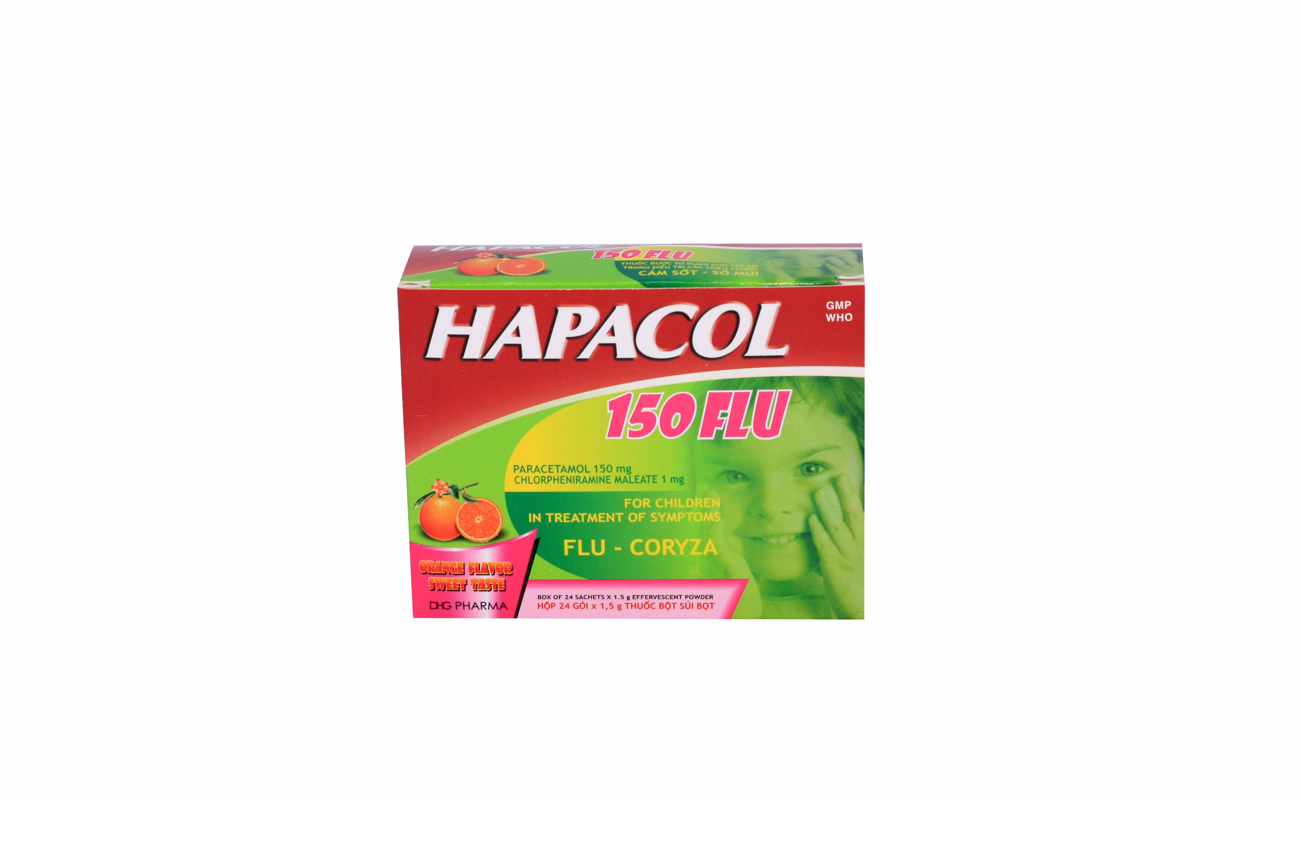 Hapacol 150mg Flu Dhg (h/24g)