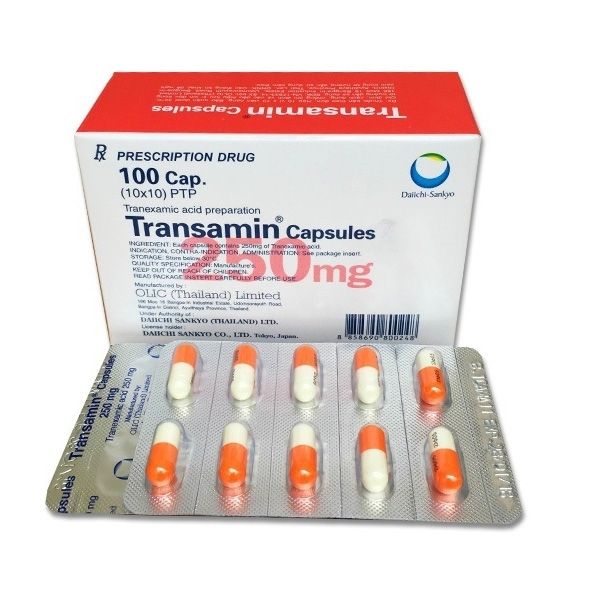 Transamin 250mg Daiichi Sankyo (hộp/100 Viên Nang)