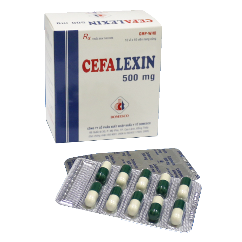 Cefalexin 500mg Domesco (h/100v)