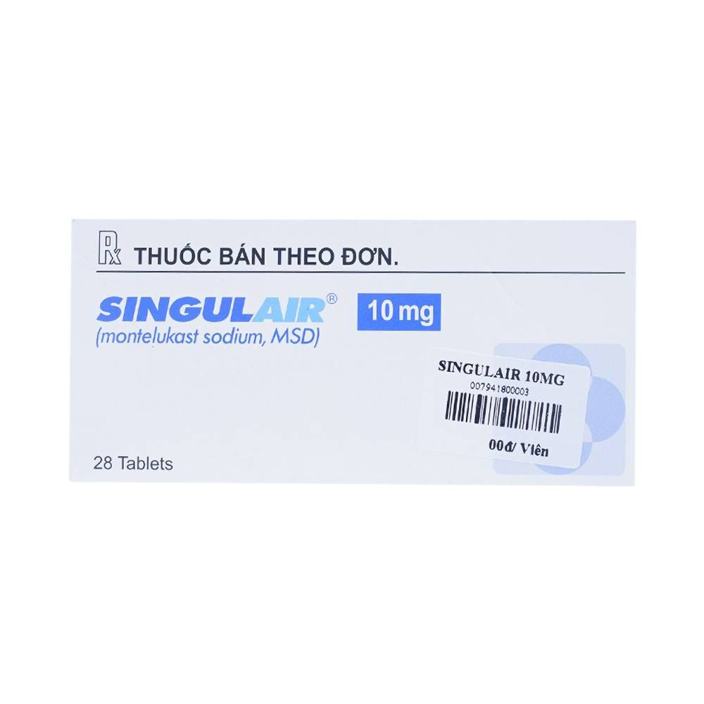 Singulair 10mg Msd (h/28v)