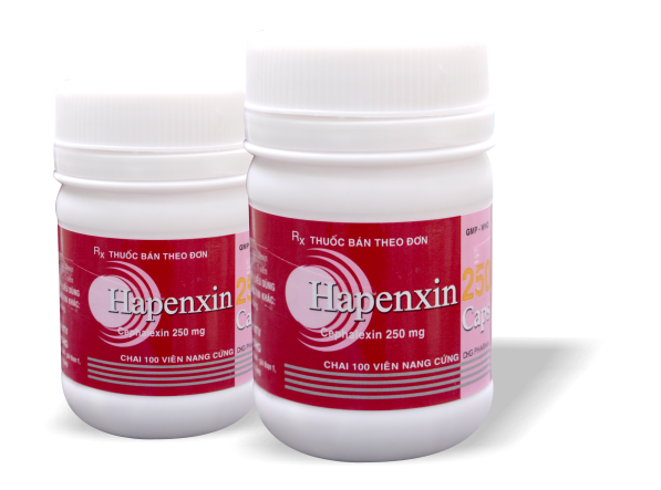 Hapenxin Cephalexin 250mg Dhg (c/100v)