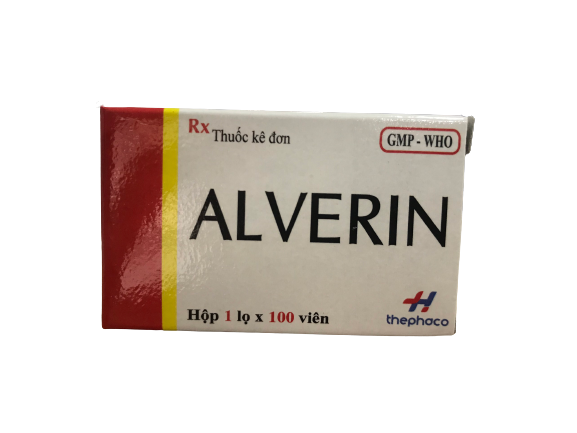 Alverin 40mg Thanh Hóa (c/100v)