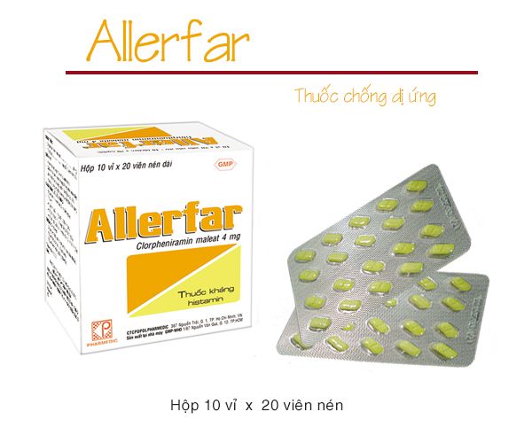 Allerfar Clorpheniramin 4mg Pharmedic (h/200v)