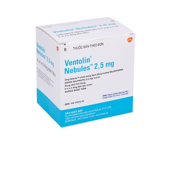 Ventolin Nebules 2.5mg Gsk (h/6v/5o)