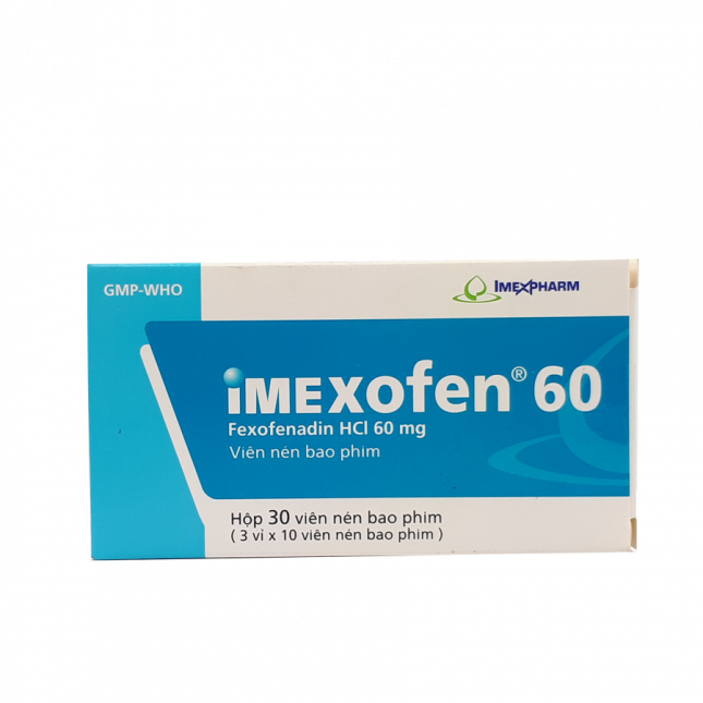 Imexofen Fexofenadin 60mg Imexpharm (h/30v)