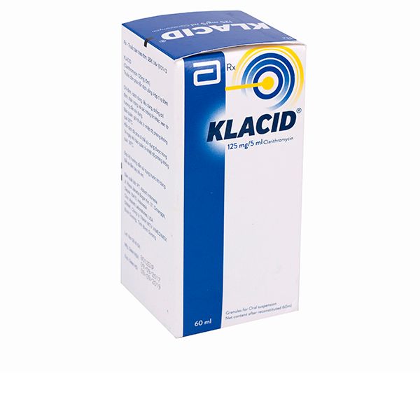 Klacid 125mg/5ml Abbott (c/60ml)