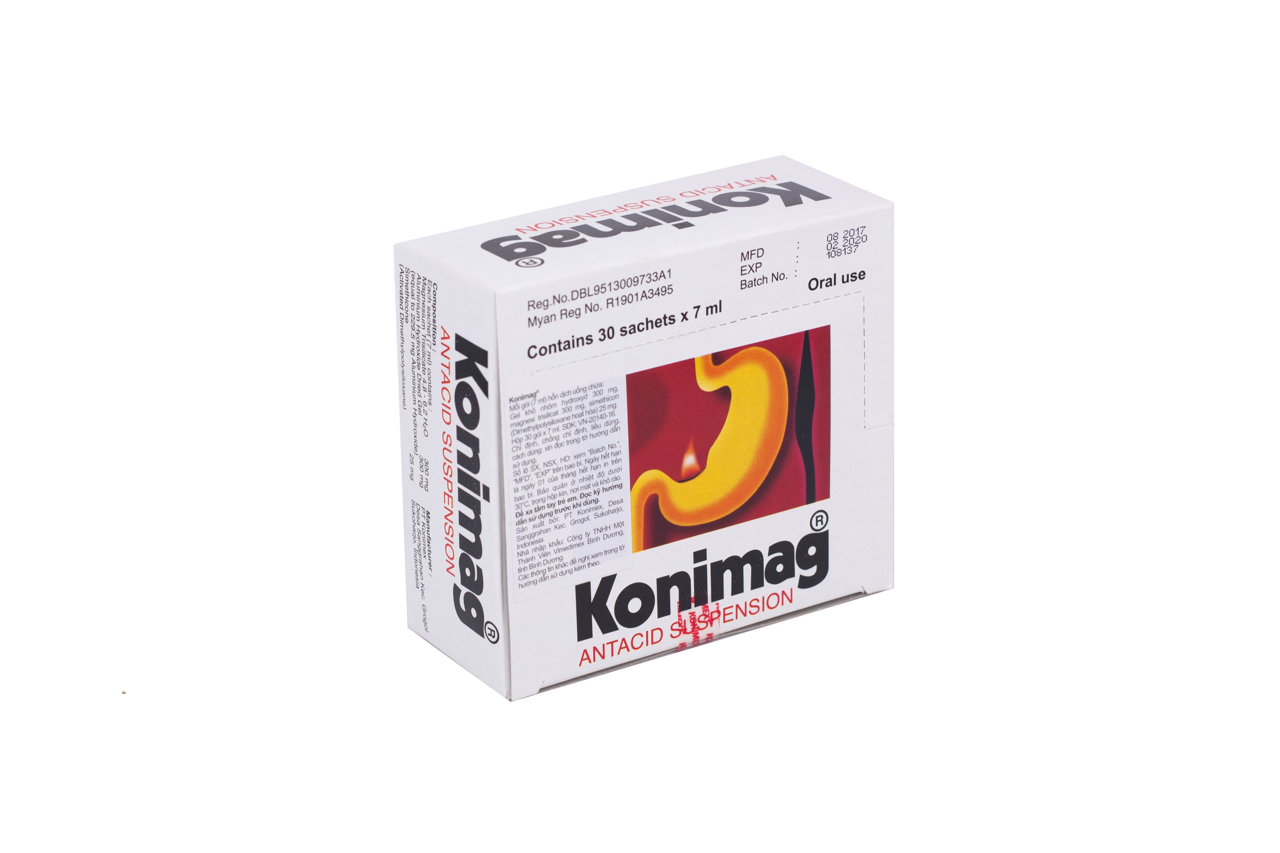 Konimag Antacid Suspension - Konimex (h/30g)