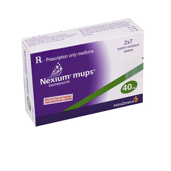 Nexium Mups 40mg Astrazeneca (h/14v)