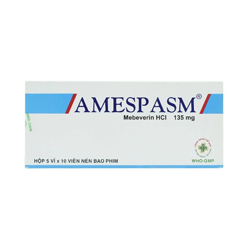 Amespasm Mebeverin 135mg (h/50v)